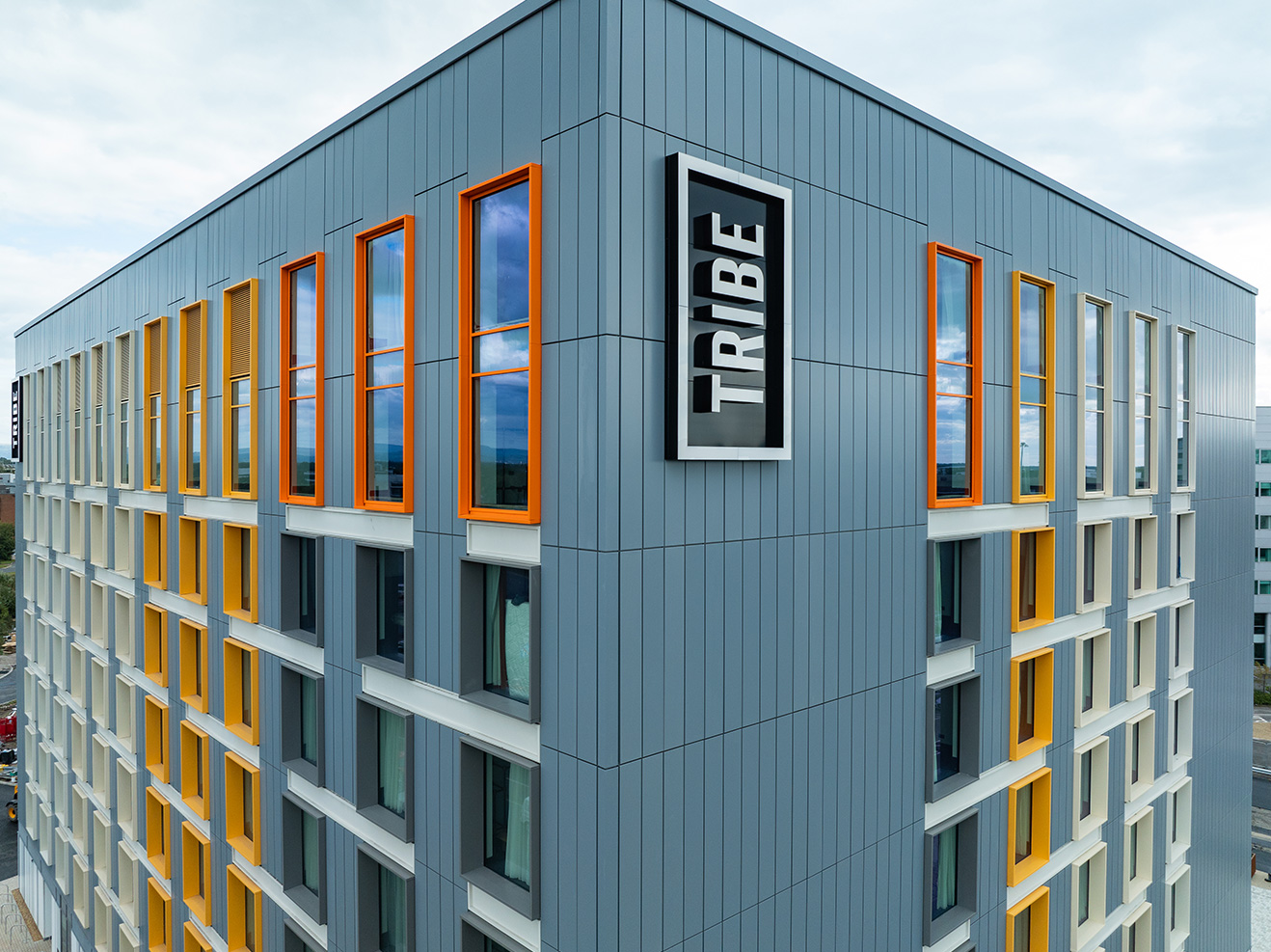 Tribe Hotel, Manchester Airport – Sylk Exteriors